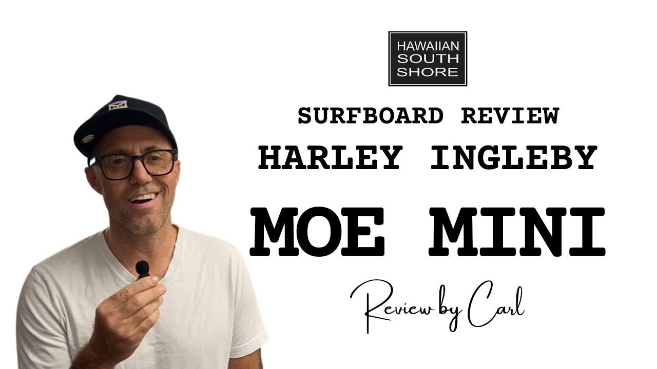 Harley Ingleby Moe Mini Surfboard Review by Carl - YouTube