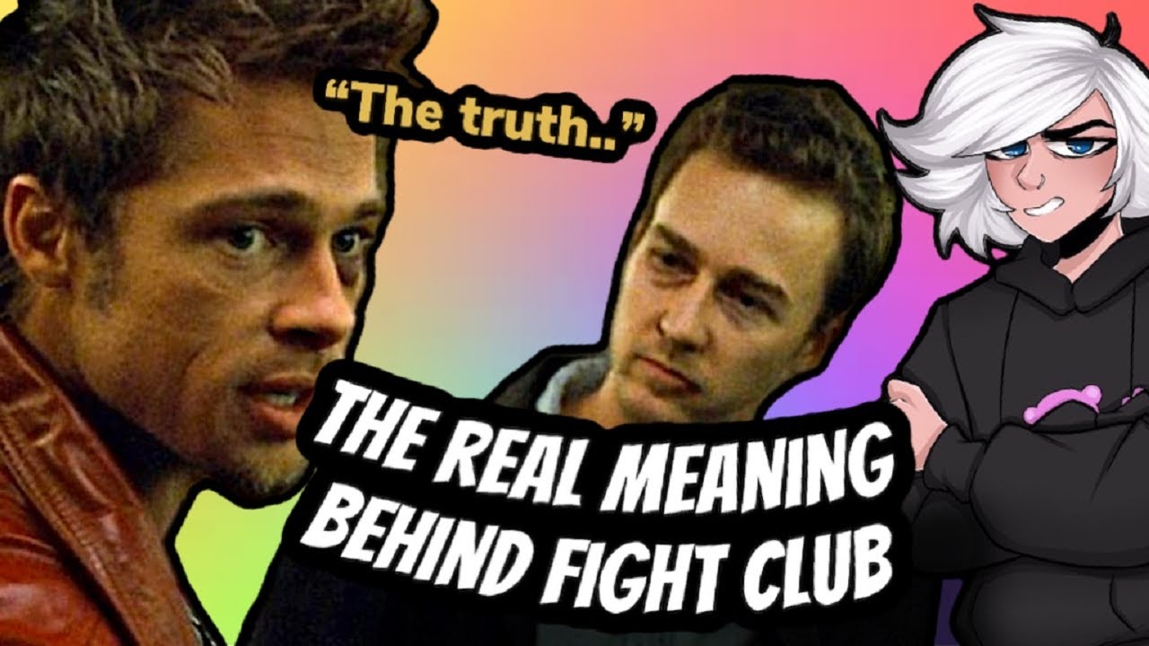 The REAL Meaning Behind Fight Club - YouTube
