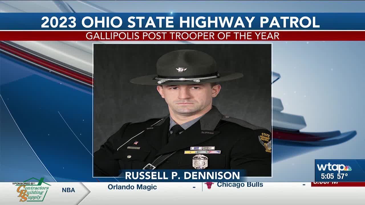 Trooper Russell P. Dennison: Gallia-Meigs OSHP Trooper of the Year ...