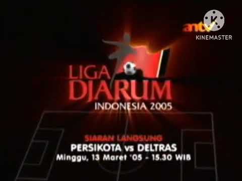 (Antv) Promo Liga Djarum Indonesia 2005/06 - Persikota Vs Deltras [V2]