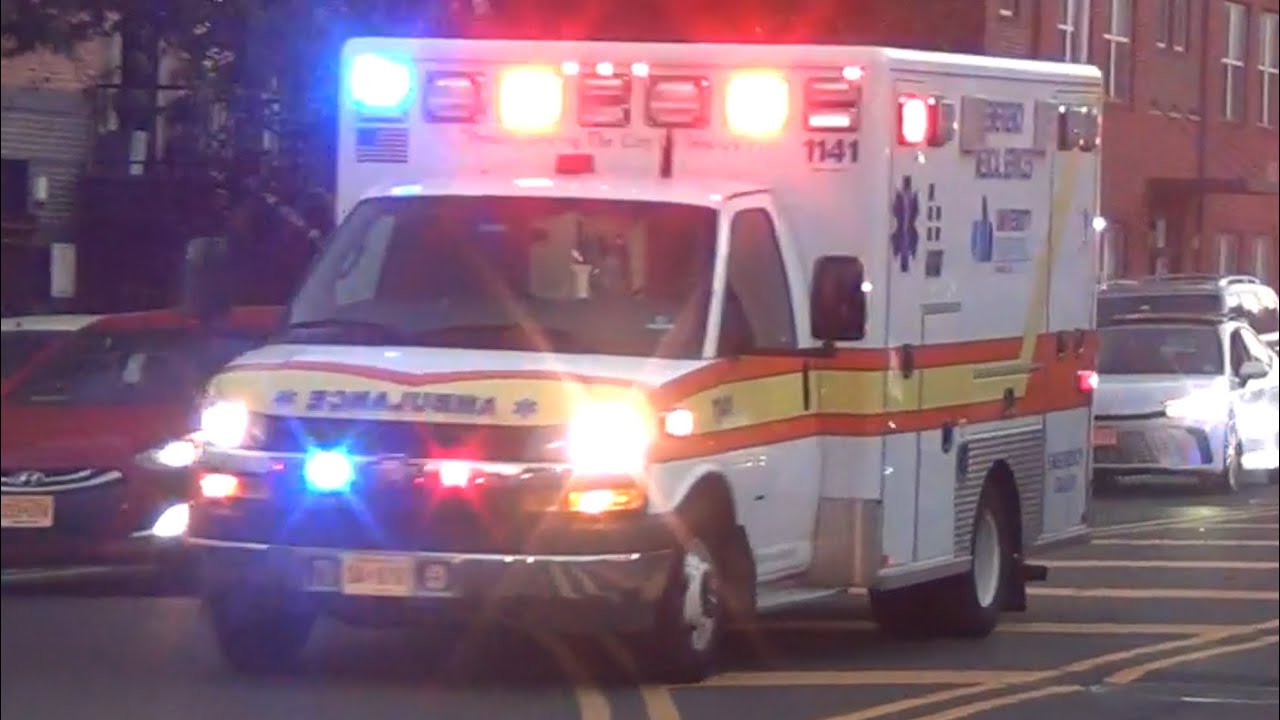 UMDNJ Ambulance (1141) & NJDOC Unit (2113) Responding 10-21-24 - YouTube