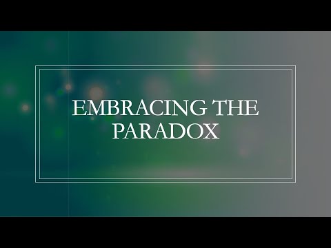 "Embracing the Paradox" - Pastor Barbara Colacchia - June 30, 2024 ...