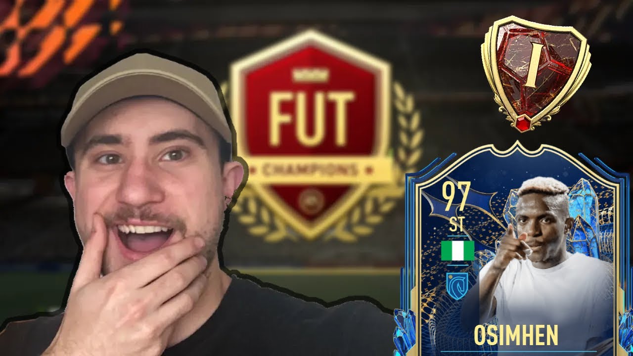 FUT CHAMPS RANK 1 HIGHLIGHTS WITH 97 TOTS OSIMHEN | FIFA 23 Ultimate ...