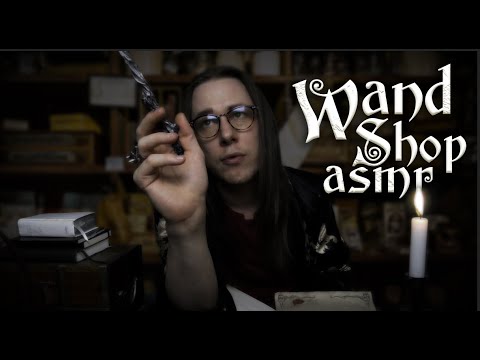 Wand Shop ASMR (Buying Your First Wand) - Relaxing Paper Sounds and Soft-Spoken Explanations