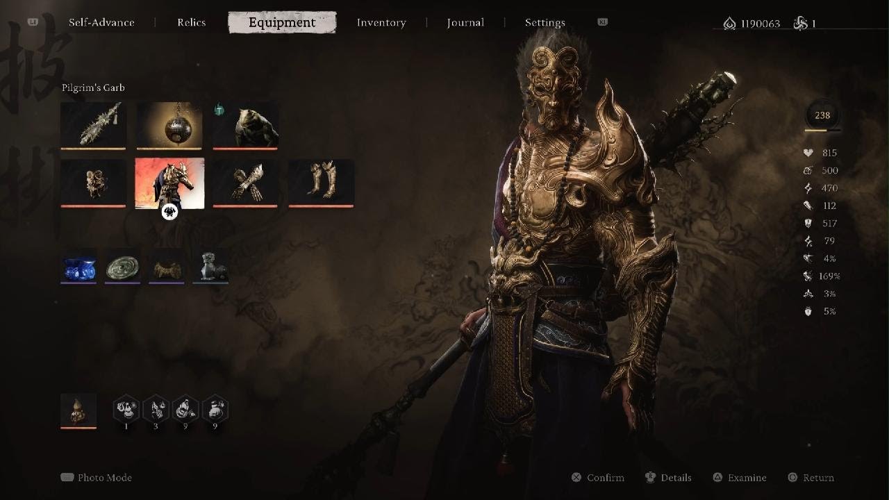 Black Myth: Wukong Pilgrim's Garb Armor set - YouTube
