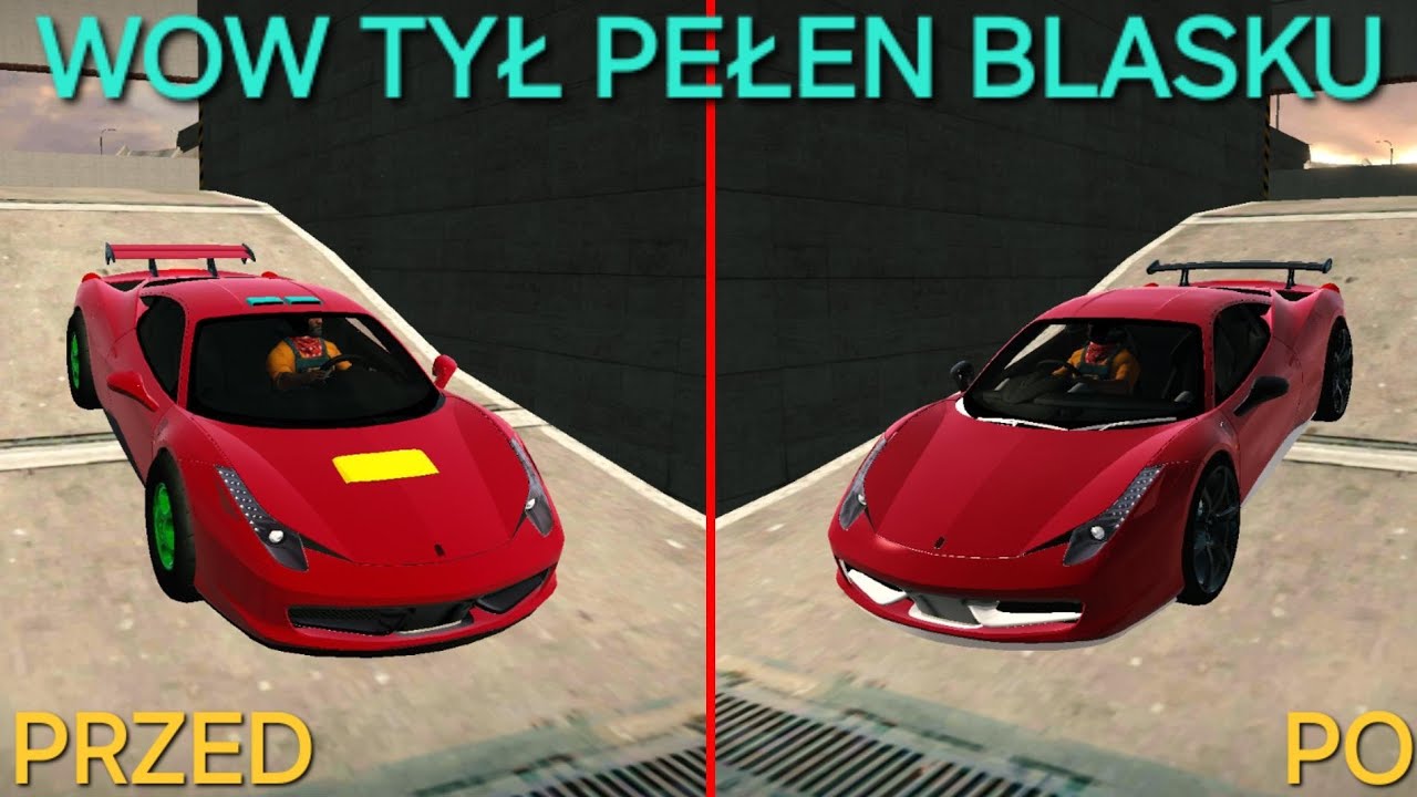 JAK ZMIENIĆ WYGLĄD AUTA W *Car Parking Multiplayer* - YouTube