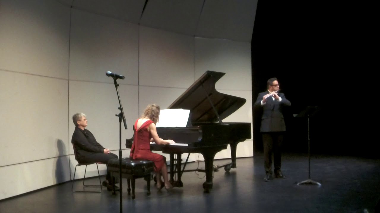 Duo for Flute and Piano - I. Flowing (1971) by Aaron Copland - YouTube