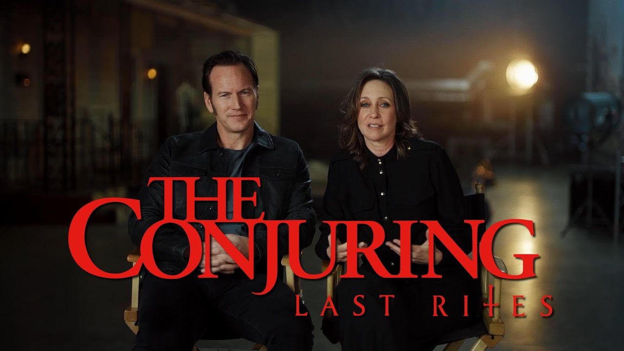 THE CONJURING LAST RITES interviews Vera Farmiga, Patrick Wilson, Mia ...