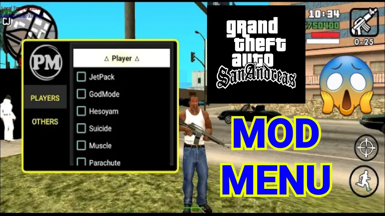 GTA San Andreas | MOD MENU 😱 #gta #gtasanandreas #rockstar #games # ...