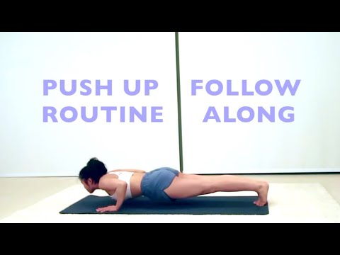 PUSH UP ROUTINE TO INCREASE PUSH UP REPS |DAY 1| Follow Along - YouTube