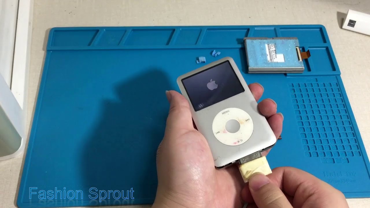 How to replace ipod classic SSD - YouTube