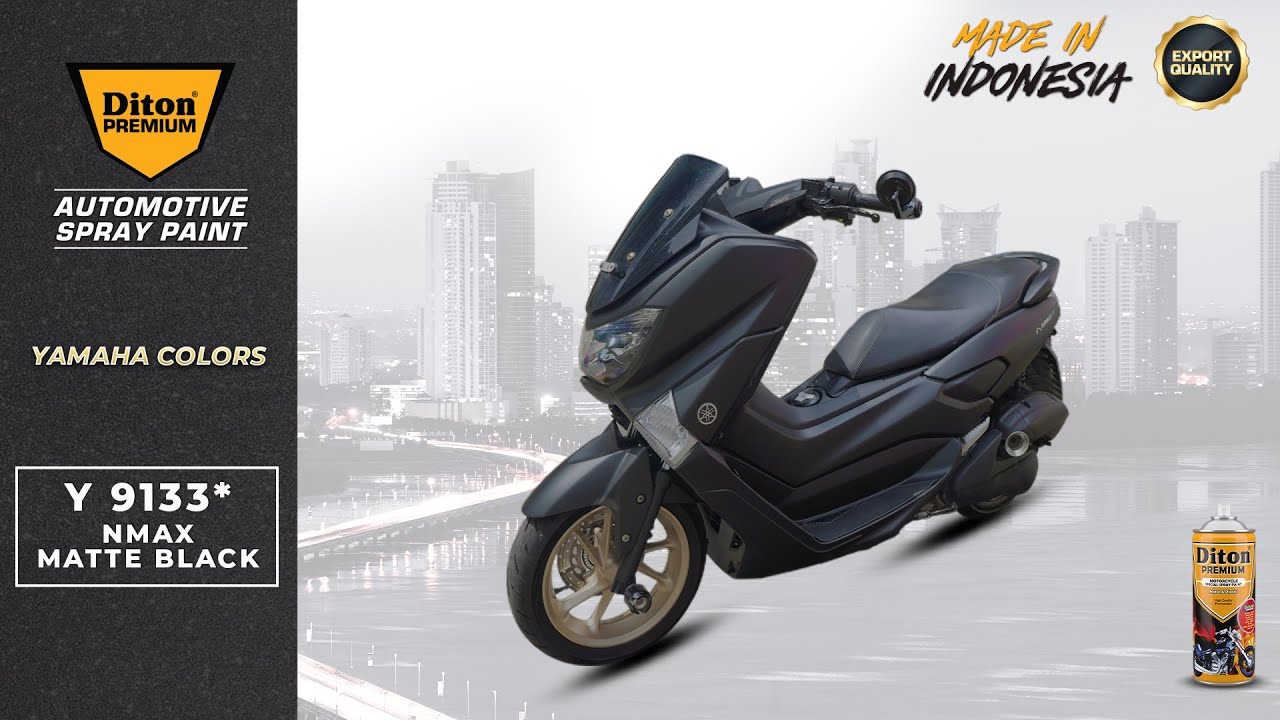 VIRAL WARNA NMAX MATTE BLACK Y 9133* | DITON PREMIUM - YouTube