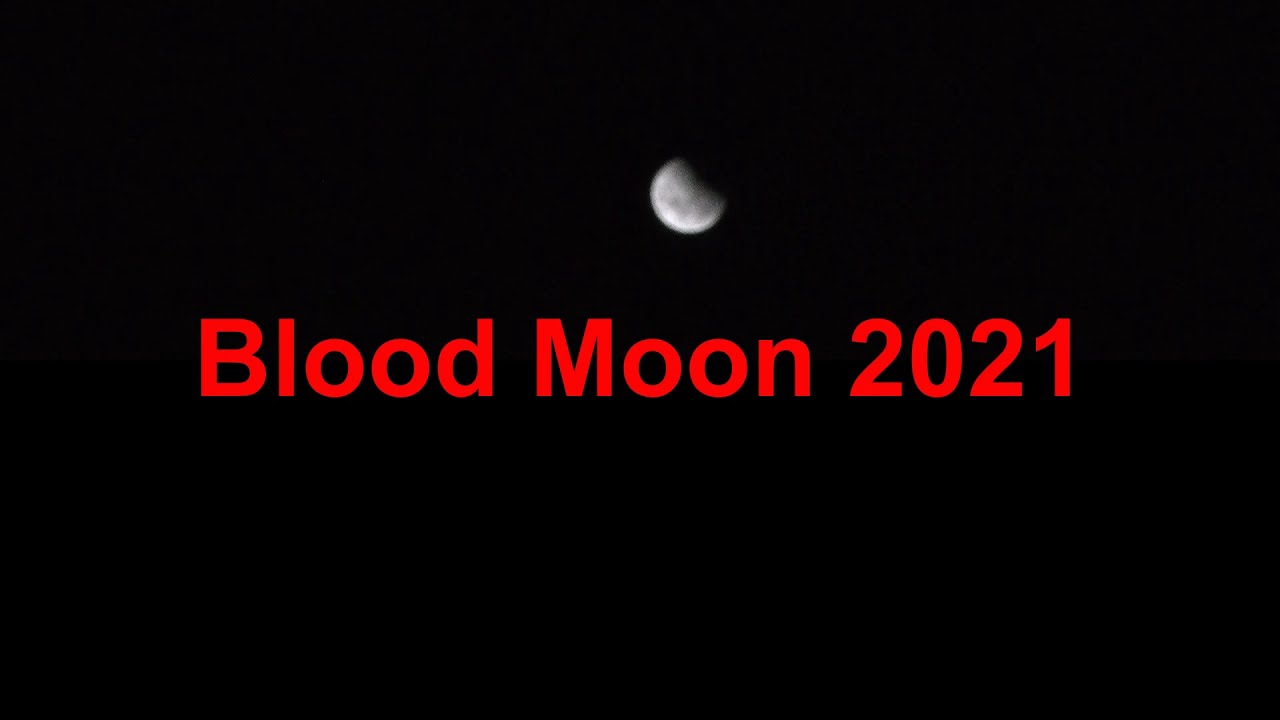 Blood Moon over Sydney 2021 - YouTube