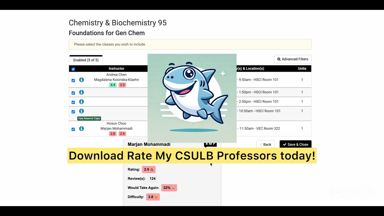 Rate My CSULB Professors Demo - YouTube