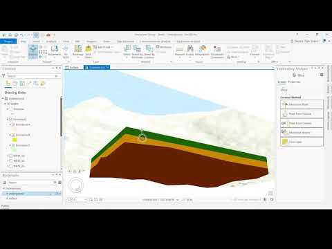Interactive Subsurface and Geological Data Visualization and Profiling with Fencing in ArcGIS ...