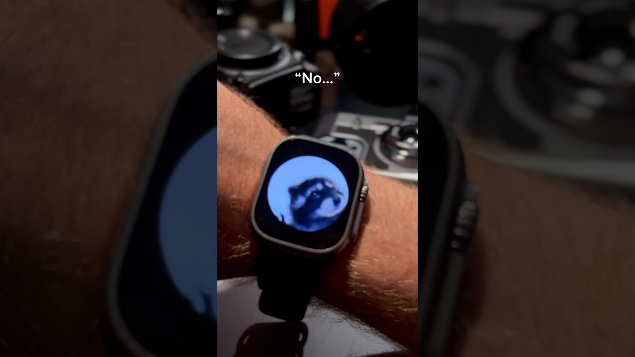 PEDRO 🎵 Apple Watch Ultra trick per… Fotografi? 🫨 meme procione | video ...