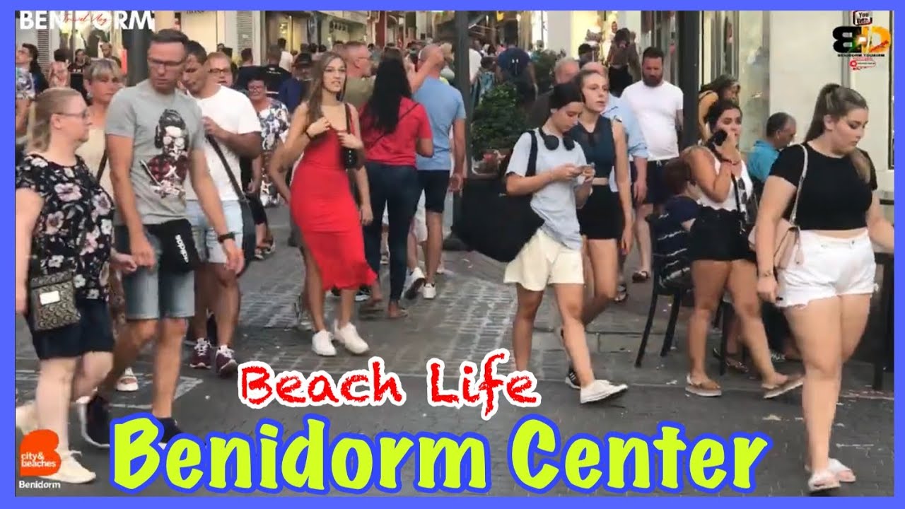 Benidorm Ponente Beach & Center Walk it’s amazing time in Benidorm ...