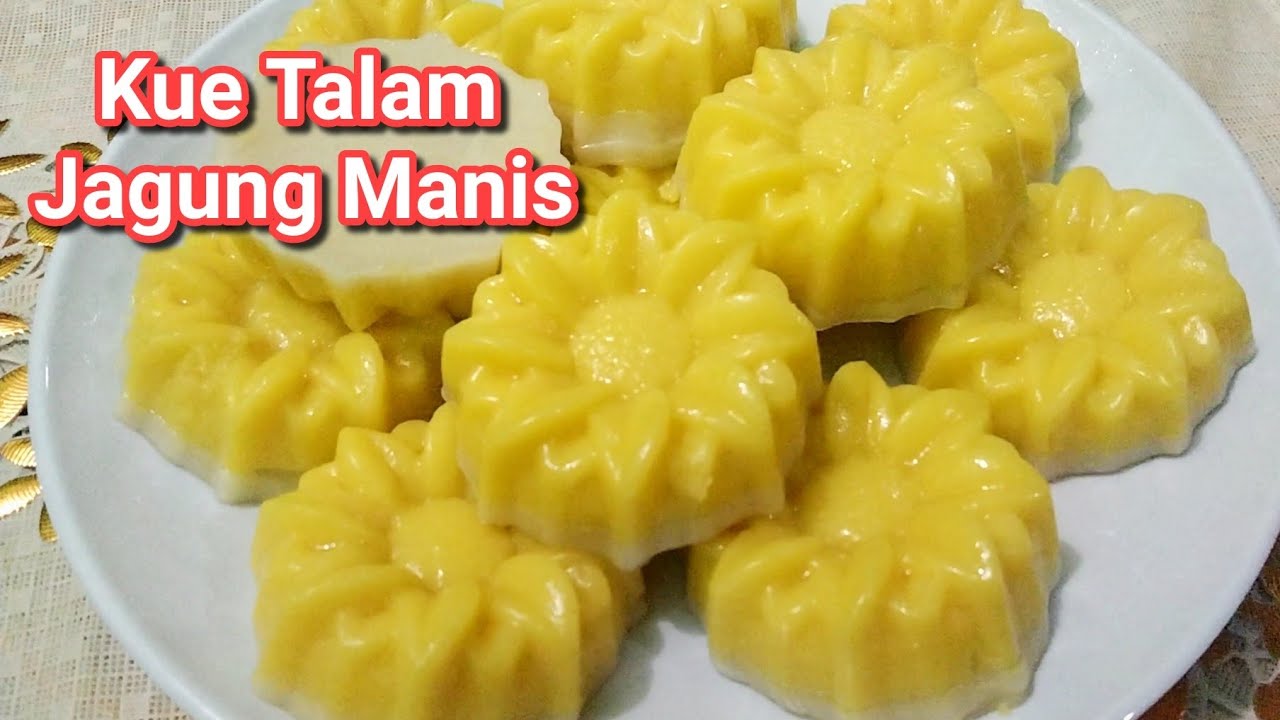 Kue Talam Jagung Manis // Resep Kue Talam Jagung Manis Kukus yang Mudah ...