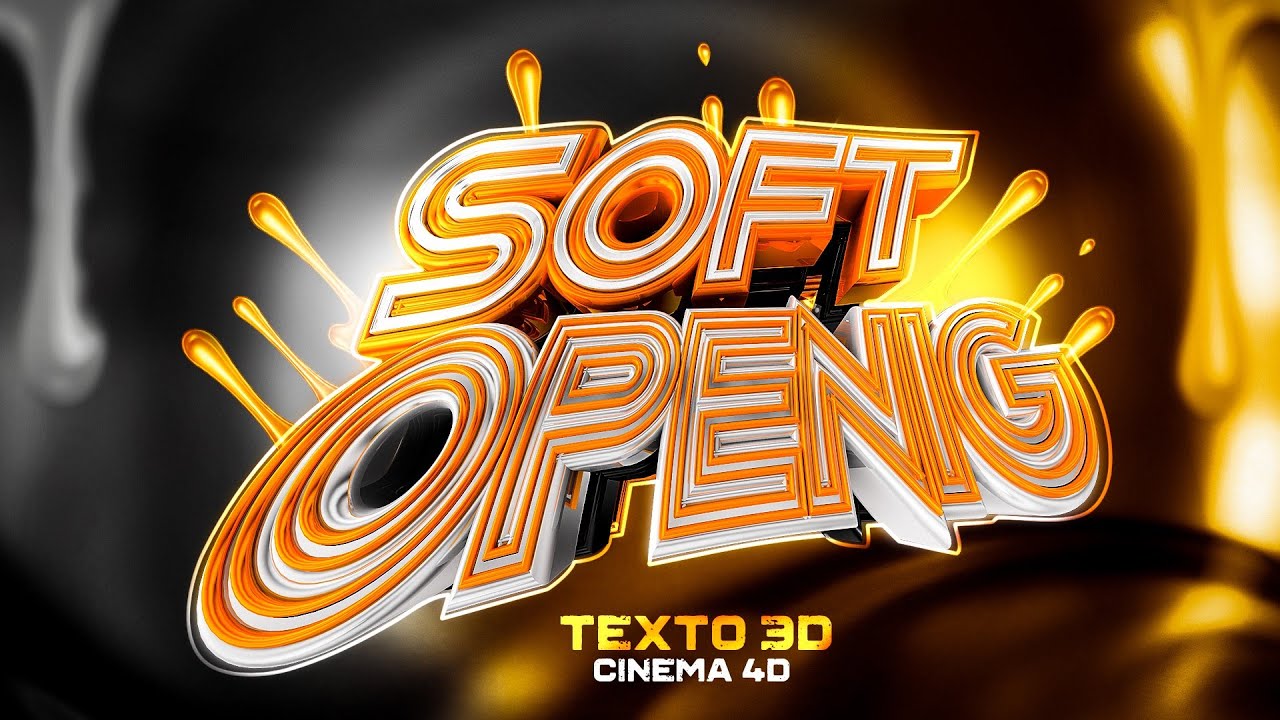 ¡DESCARGA este TEXTO 3D EDITABLE para CINEMA 4D fácil y rápido! - YouTube