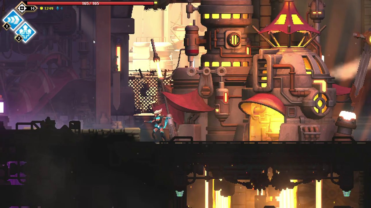 Foregone gameplay - Roguevenia souls-like - The Armory level - The ...