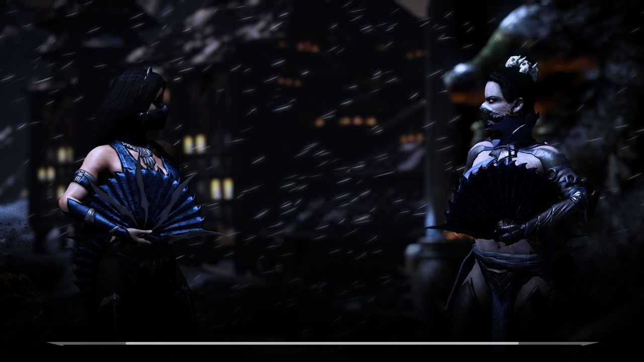 Mortal Kombat X - Kitana vs Revenant Kitana (CPU vs CPU) - YouTube