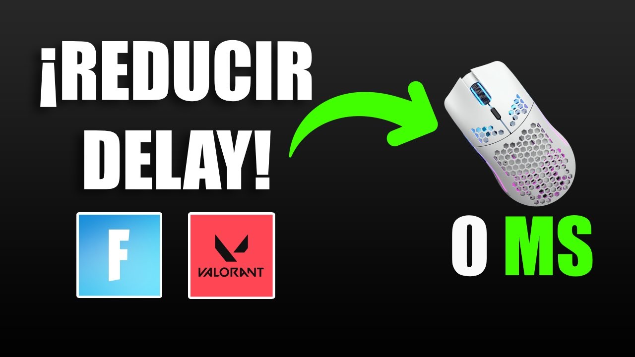 Como REDUCIR el INPUT LAG SIN PROGRAMAS!!! 🚀🔝🔝 - YouTube