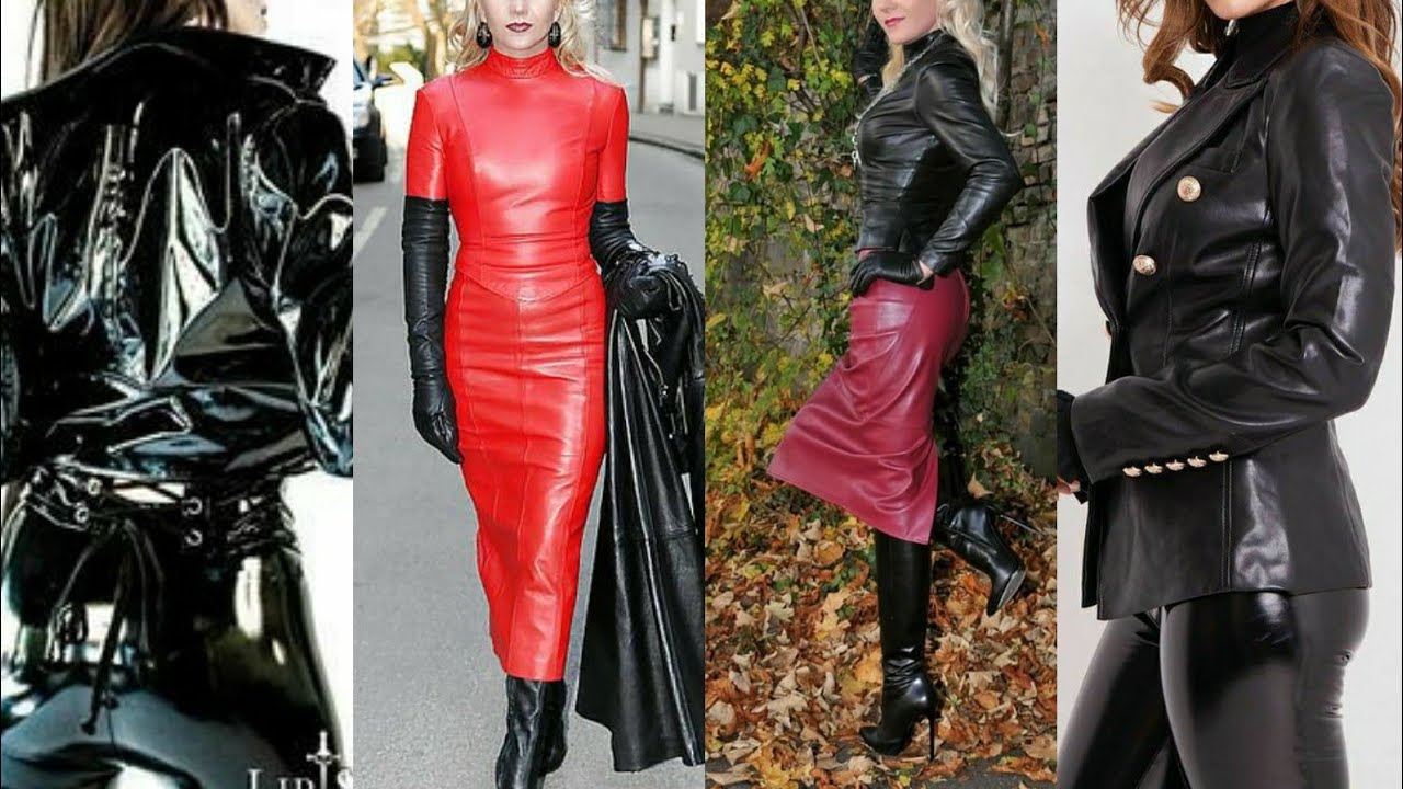 Gorgeous leather outfits for stylish women & girls #leatheroutfits # ...