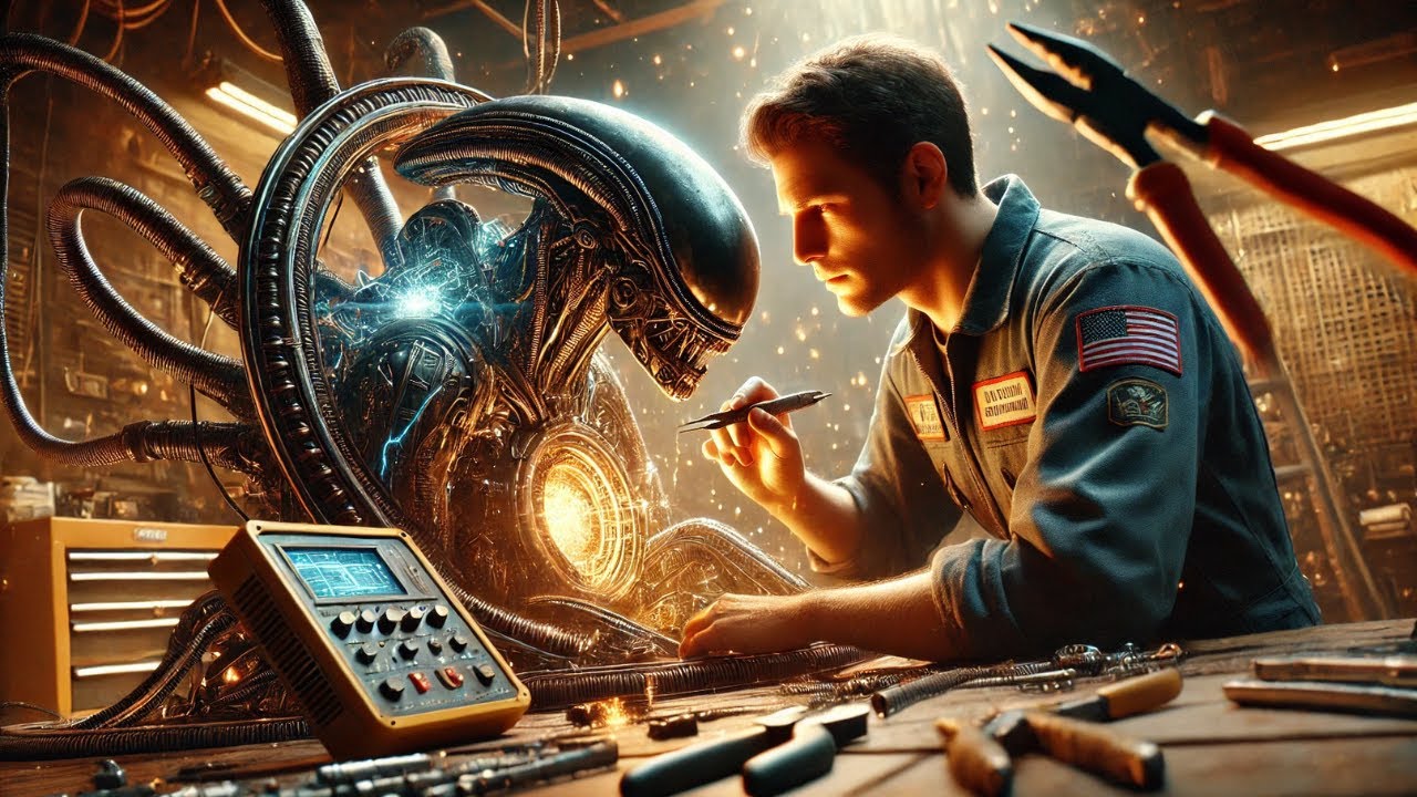 Compassionate Human Engineer Repairs a Broken Alien Machine, Unaware He ...