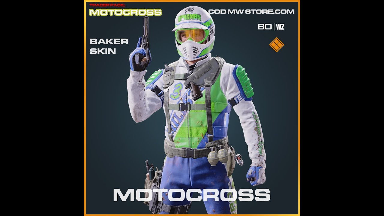 *NEW* BAKER - MOTORCROSS | COD MOBILE | SOLO 🇹🇹 - YouTube
