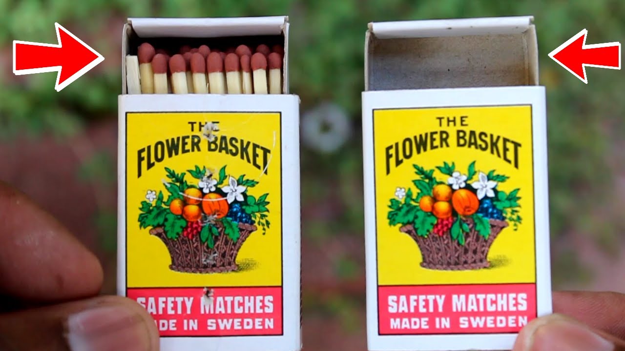 Awesome matches magic tricks | box tricks - YouTube