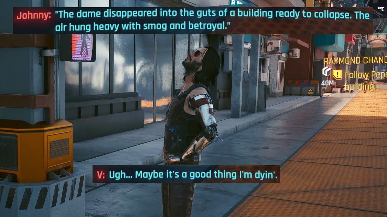 Cyberpunk 2077 - V sass master dialogue Vol. 2 - YouTube