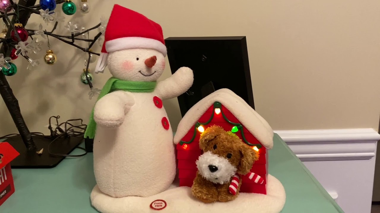 All hallmark singing snowmen - YouTube