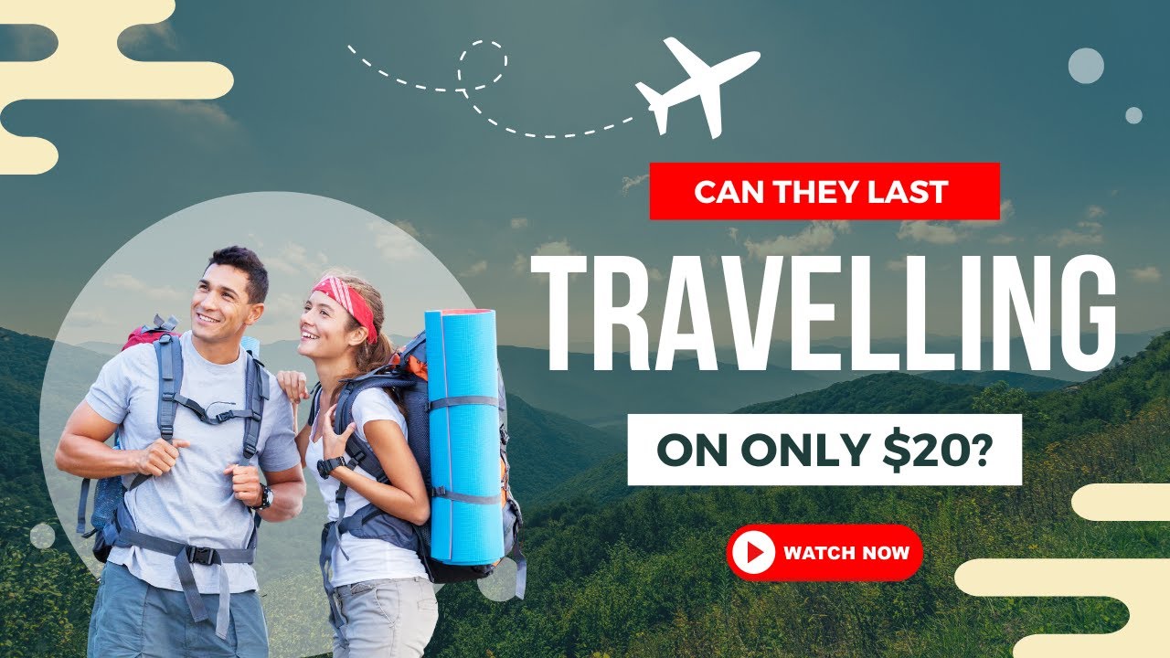 24-Hour $20 Challenge: Travel on a Shoestring Budget 💸🕒 - YouTube