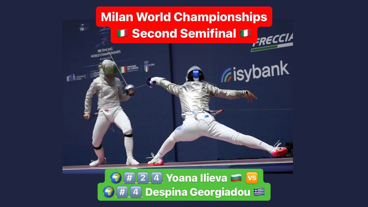 World Championships 2023 SWS - L4 - Yoana Ilieva BUL v Despina ...