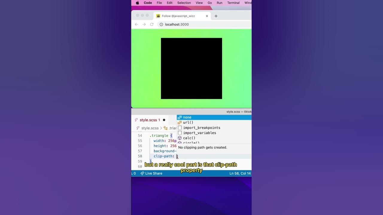 Triangle With 4 Lines Of Css Webdevelopment Javascript Programming Softwareengineer Css