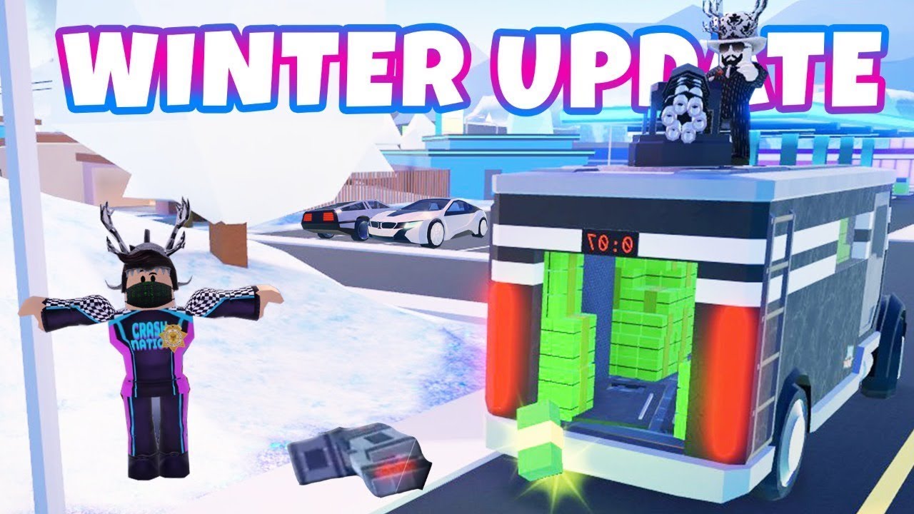 Winter Update | New Robbery | Roblox Jailbreak Live - YouTube