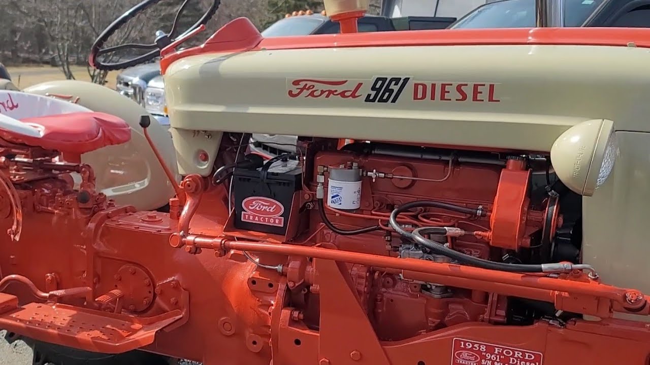 Ford 961 Diesel, McCormicks, Fordsons, Shaw Duvalls and more.... - YouTube