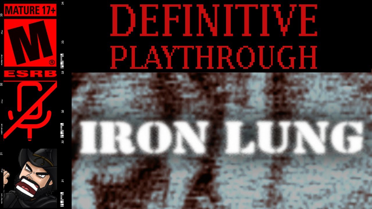 IRON LUNG by David Szymanski - Full Playthrough (No Commentary) Creepy ...