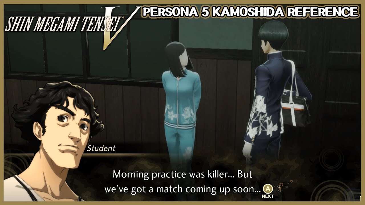 Persona 5 Kamoshida reference - Shin Megami Tensei V - YouTube