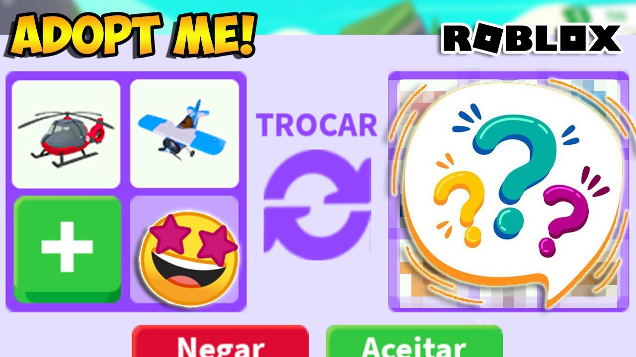 TROCANDO HELICÓPTERO e AVIÃO! NOVOS VEÍCULOS VOADORES do Adopt Me ...