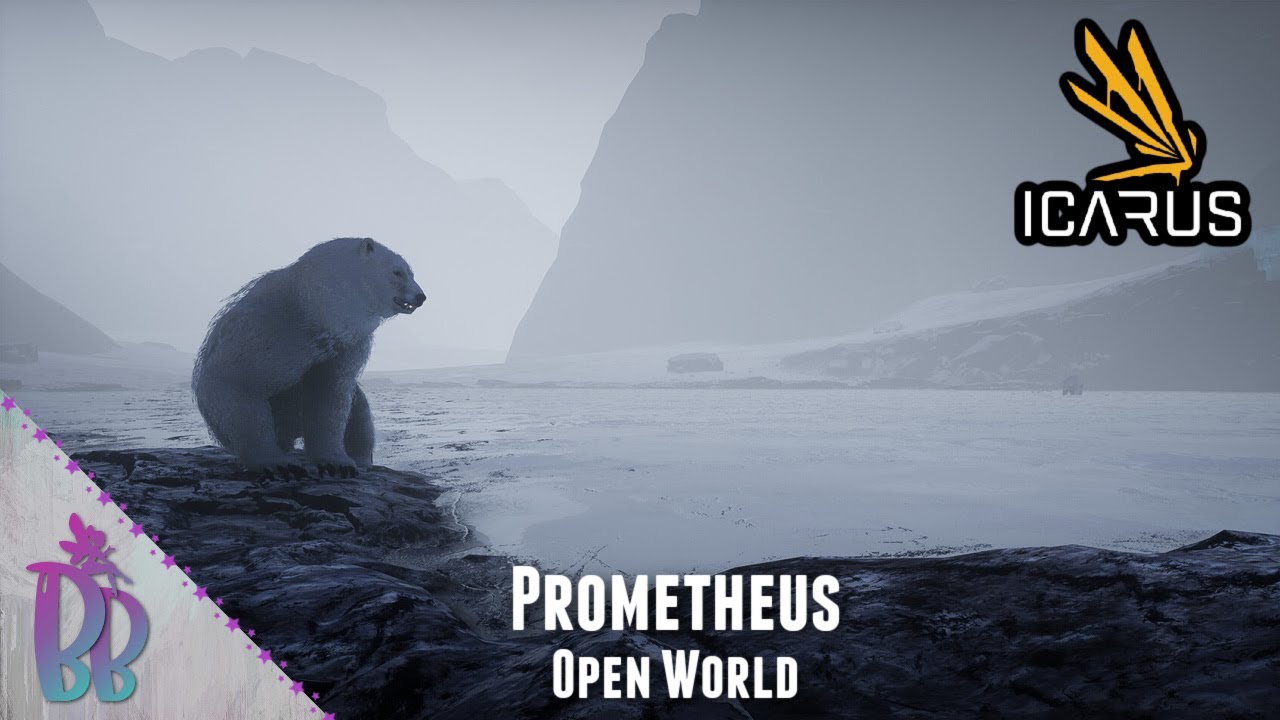 Adventures on Prometheus | Fighting Polar Bears | Icarus New Frontiers | Open World Part 8 - YouTube