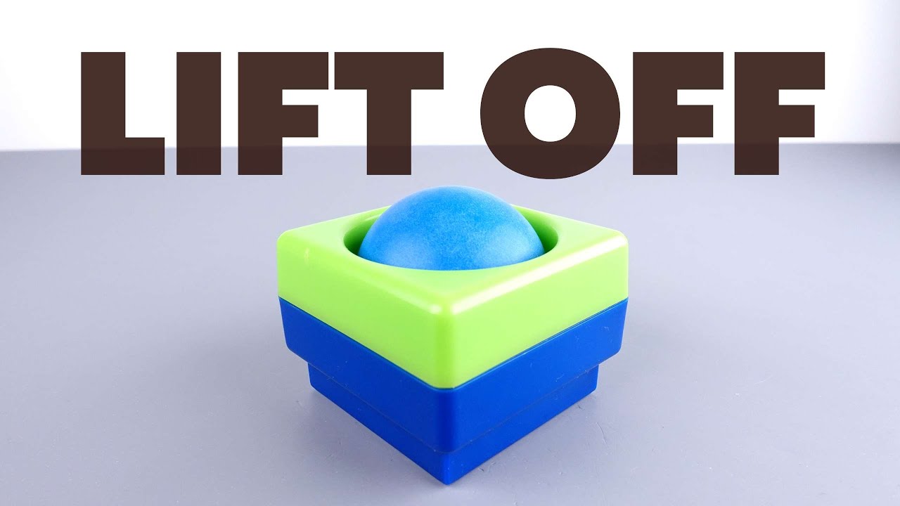 Solve This Puzzle Without Touching It! Lift Off by ThinkFun - Solution ...