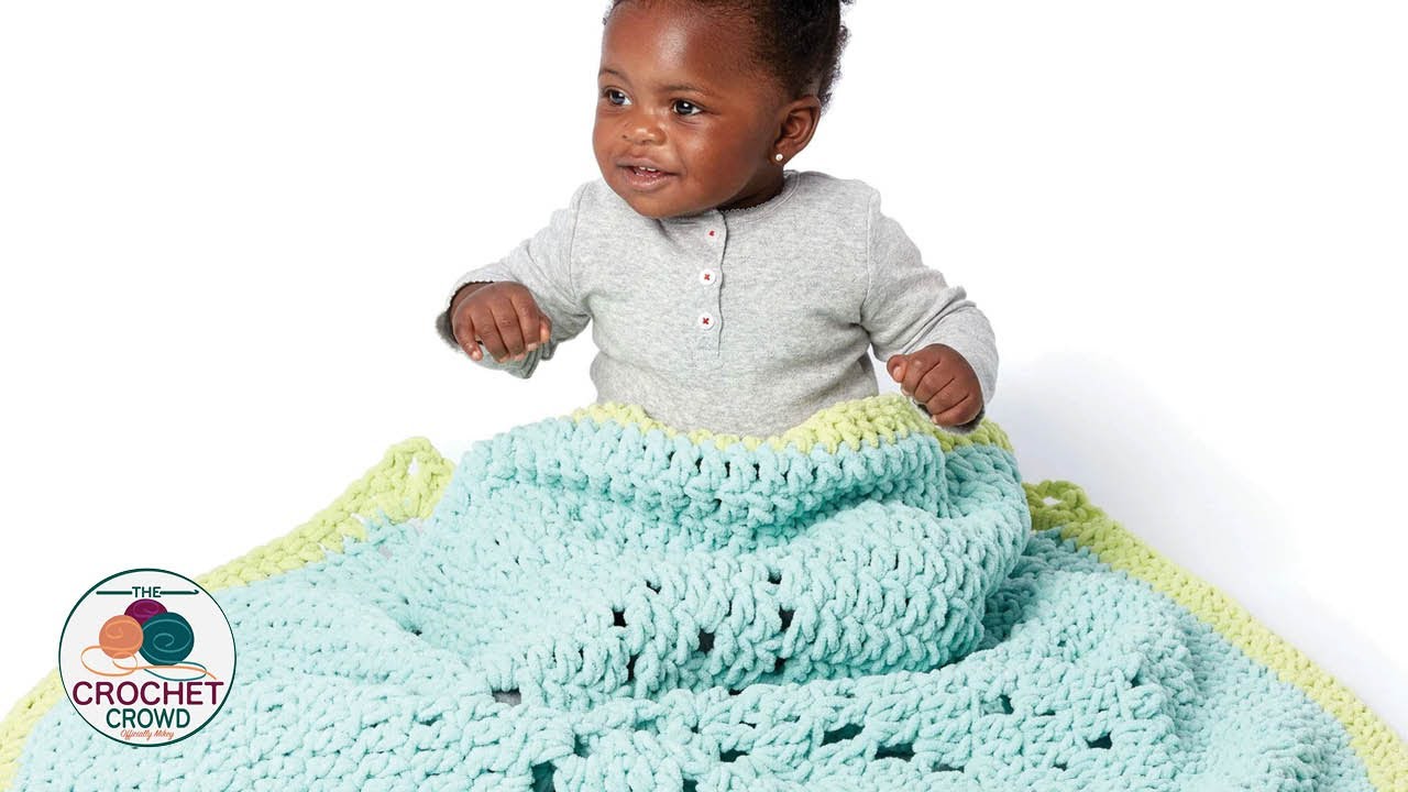 Easy Crochet Baby Motif Full Blanket - YouTube