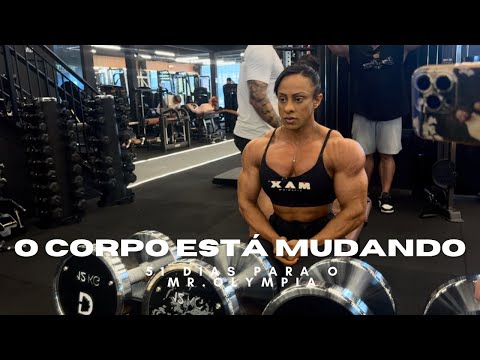 EP. 04 — Saga Rumo ao Olympia 2026 l O Corpo Está Mudando! | Treino de Peito, Ombro e Tríceps 
