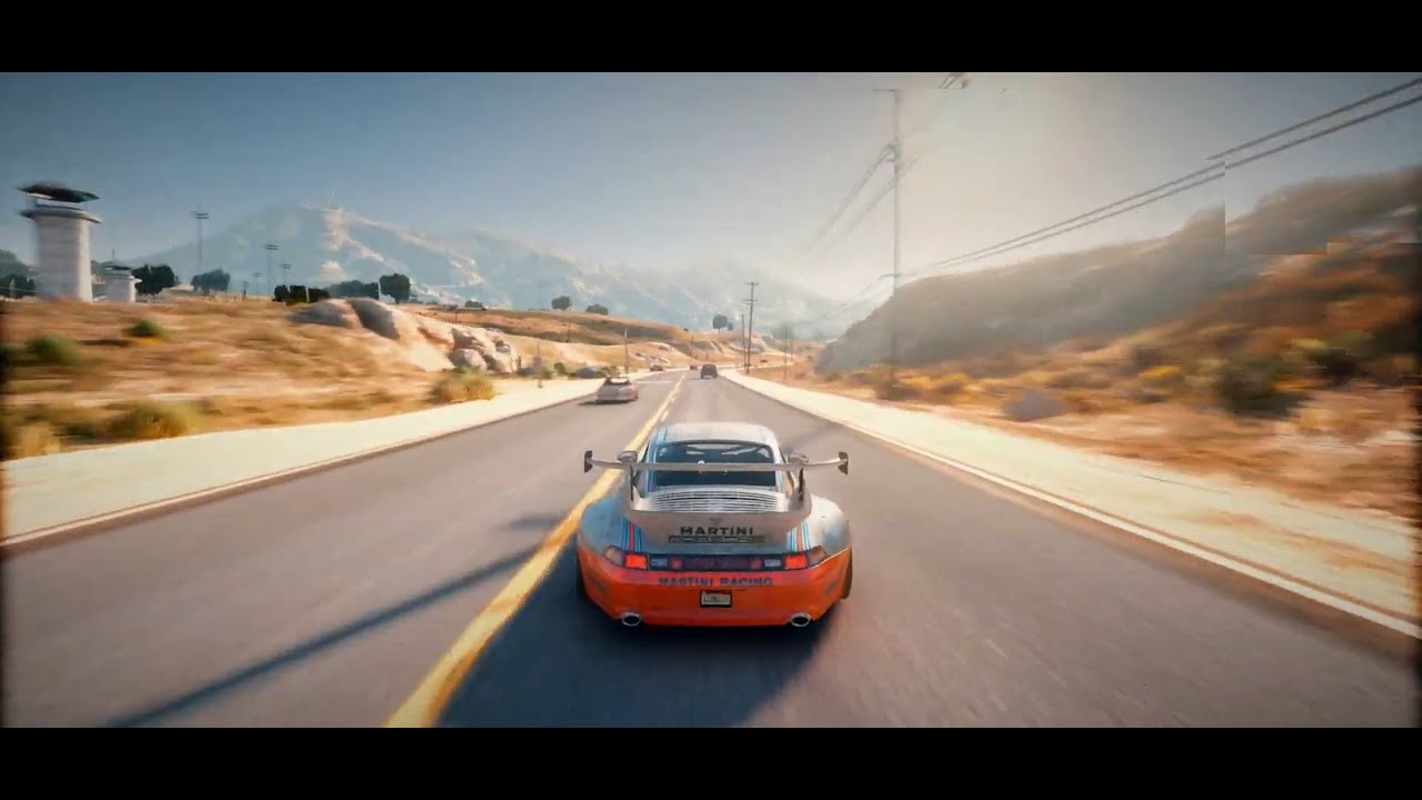 GTA 5 remastered... Full Ultra HD graphics (2020) gameclip.. Beyond ...