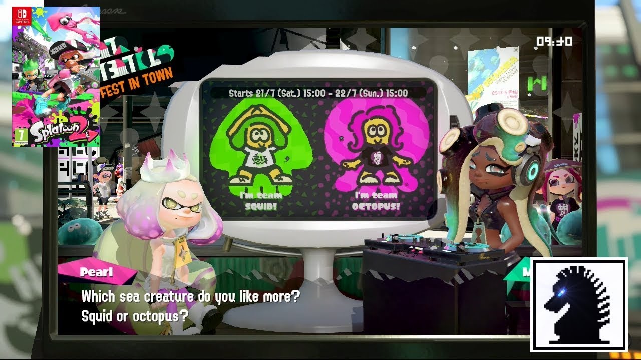 NS Splatoon 2 - The 12th European Splatfest - Annoucement - YouTube