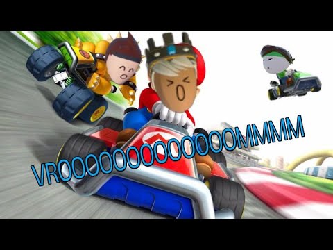 I played go karts in rec room - YouTube