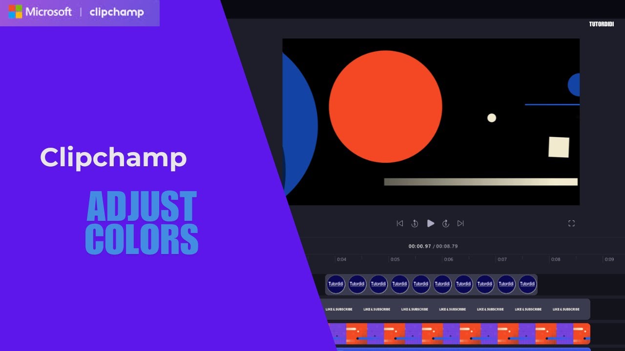 How To Adjust Colors In Clipchamp - Clipchamp Video Editor 2025 ...