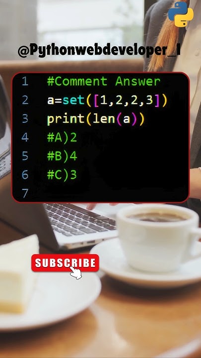 Python MCQ |Comment Answer | #shorts #short #trending #python # ...