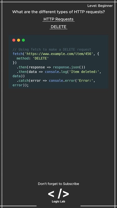 Web Development Interview Question: HTTP Request #webdevelopment #webdev - YouTube